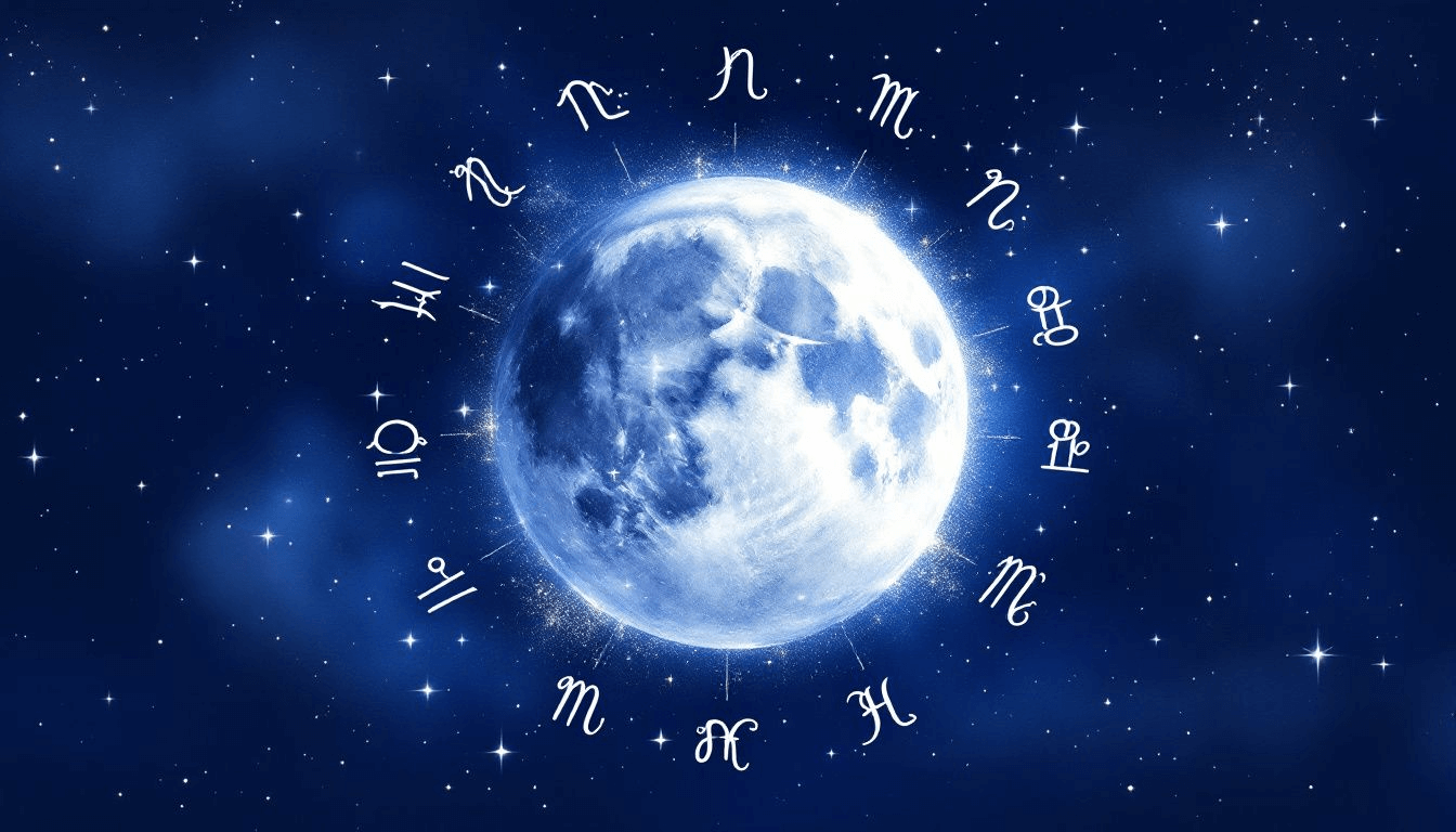 So finden Sie Ihre Mondzeichendaten- Ihre astrologische Identitätsdeluxe-Astrologie