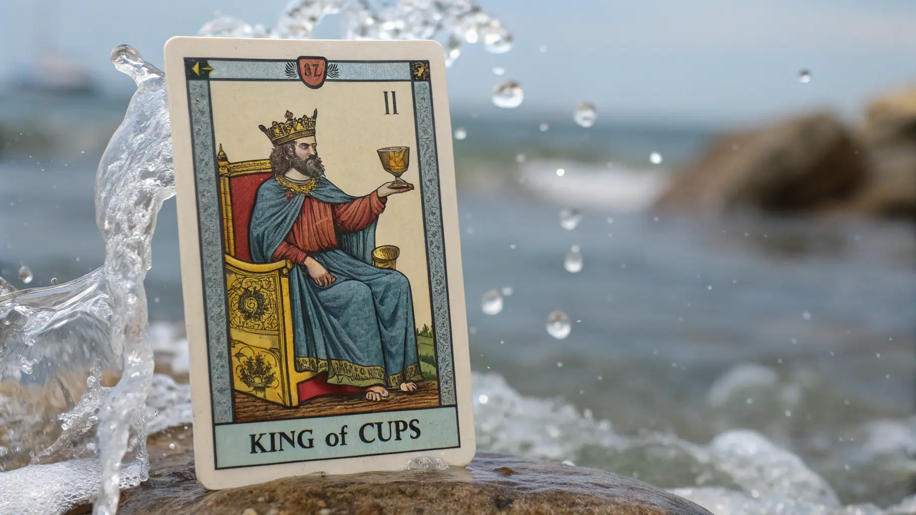 King of Cups förklarade: Hitta emotionell balans i TarotDeluxe Astrology