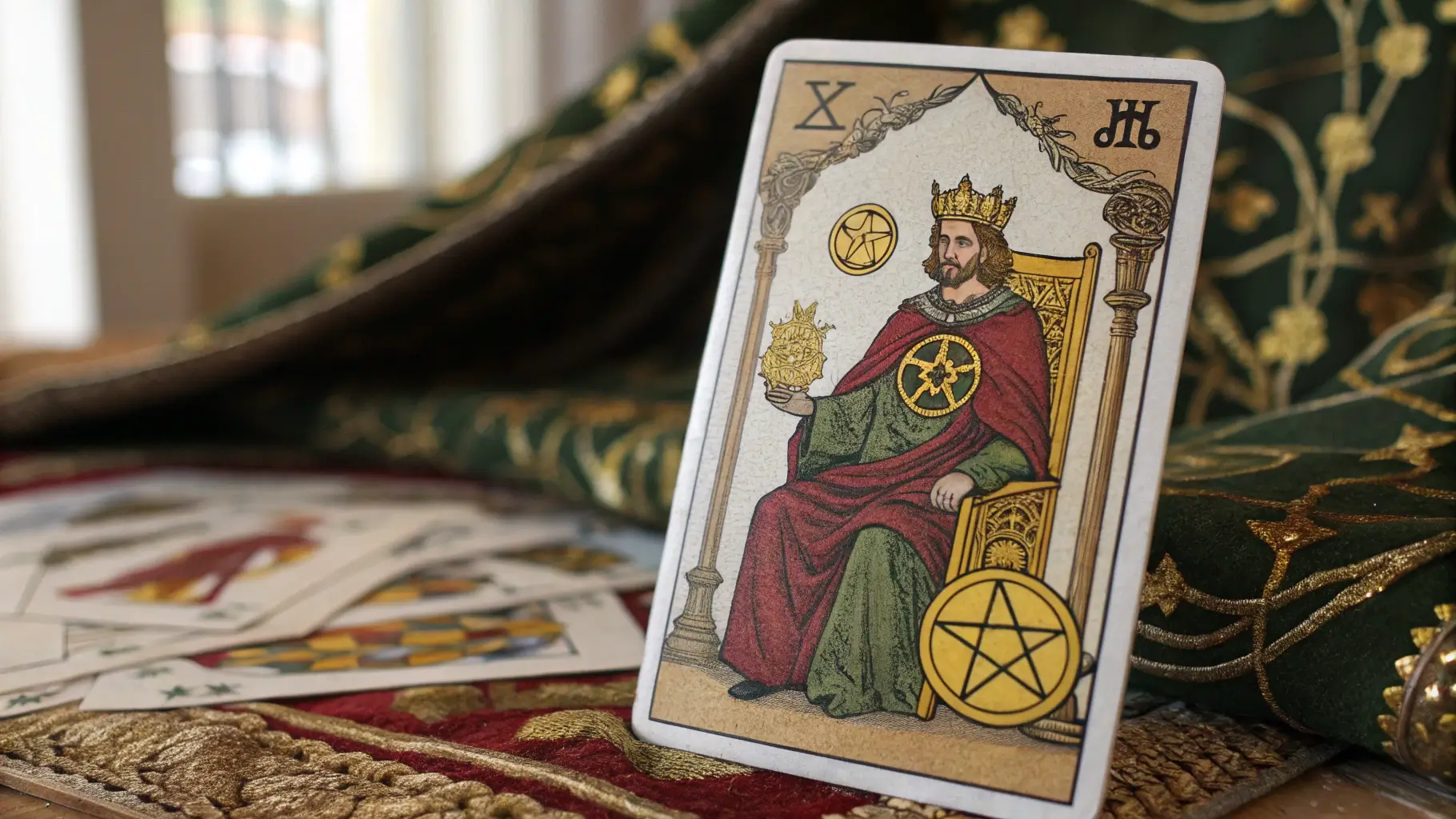 What Does the King of Pentacles Tarot Card Mean?Deluxe Astrology